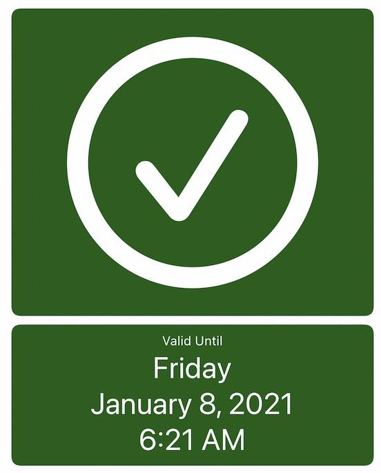 Notice About Daily Health Check : Recreational Sports